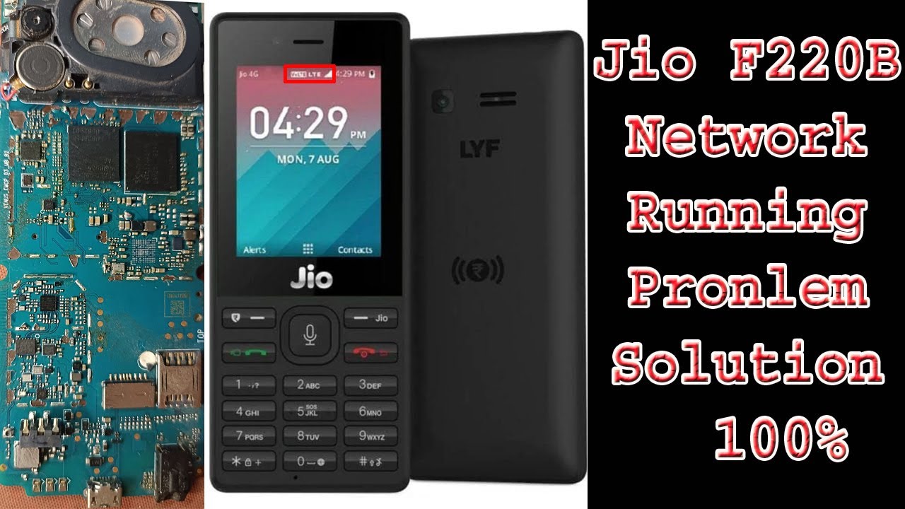Jio f220b network running problme | Jio f220b network up down solution ...