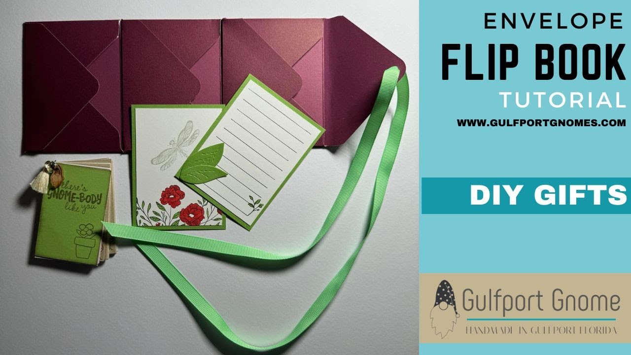 DIY Envelope Flip Book - YouTube