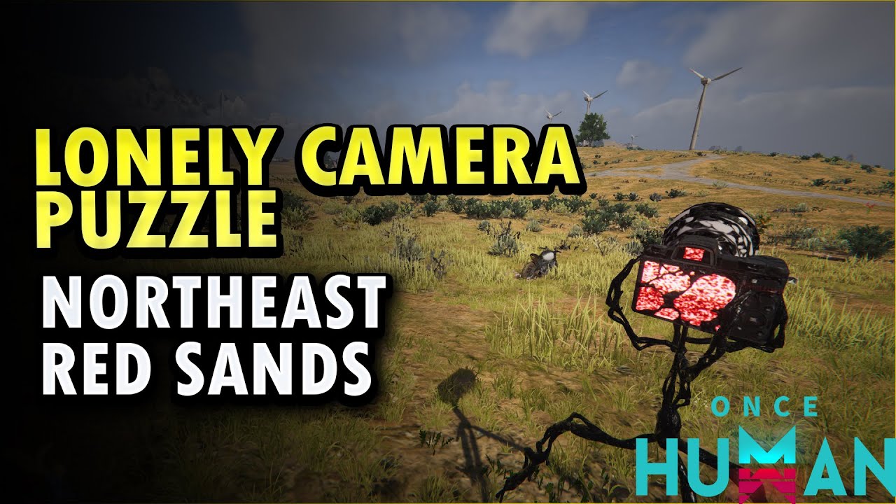 Lonely Camera Puzzle Northeast Red Sands Once Human - YouTube