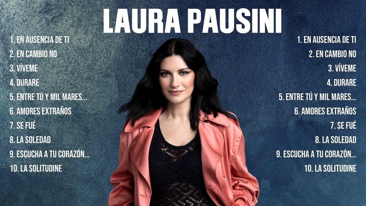 Laura Pausini ~ Mix Grandes Sucessos Románticas Antigas De Laura