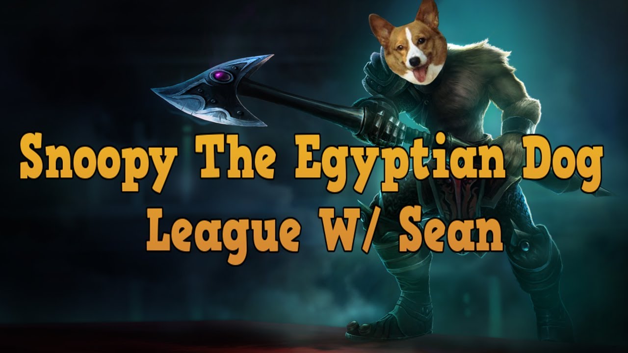 Snoopy The Egyptian Dog (League of Legends) - YouTube