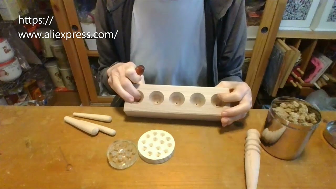 Molds for making Moxa Cones - YouTube