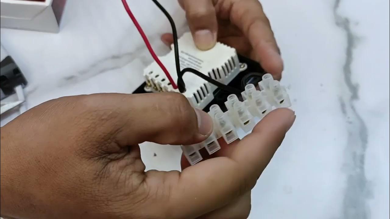 Cara Pasang Digital Switch Remote Control - YouTube