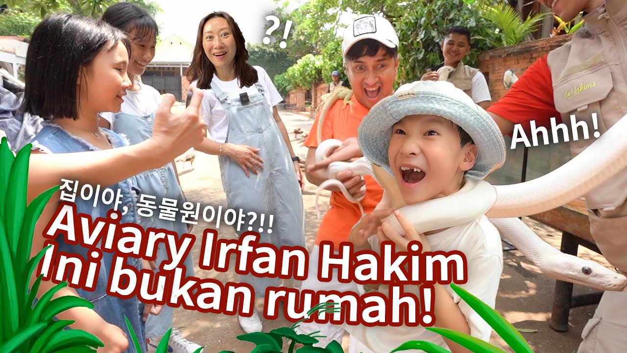 DIAJAK KELILING AVIARY IRFAN HAKIM SAMPAI BOTRAM NASI LIWET, SERU ...