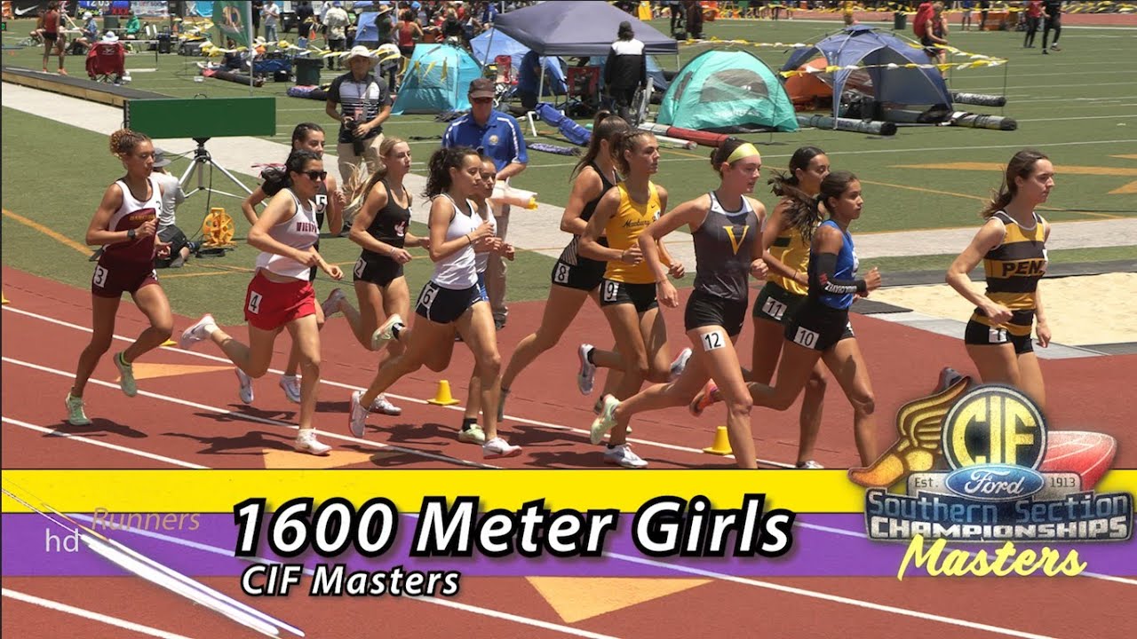 2022 TF - CIF-ss MASTERS - 1600 Meters (Girls) - YouTube