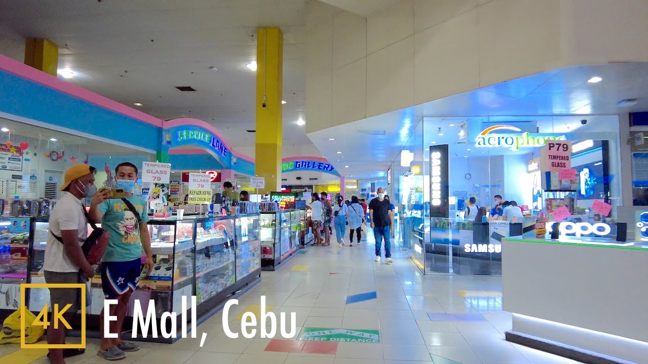 E Mall (Elizabeth Mall), Cebu, Philippines【4K】 - YouTube