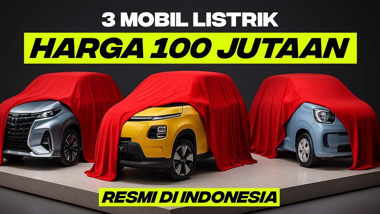 3 Mobil Listrik Baru Harga 100 Jutaan di Indonesia - YouTube