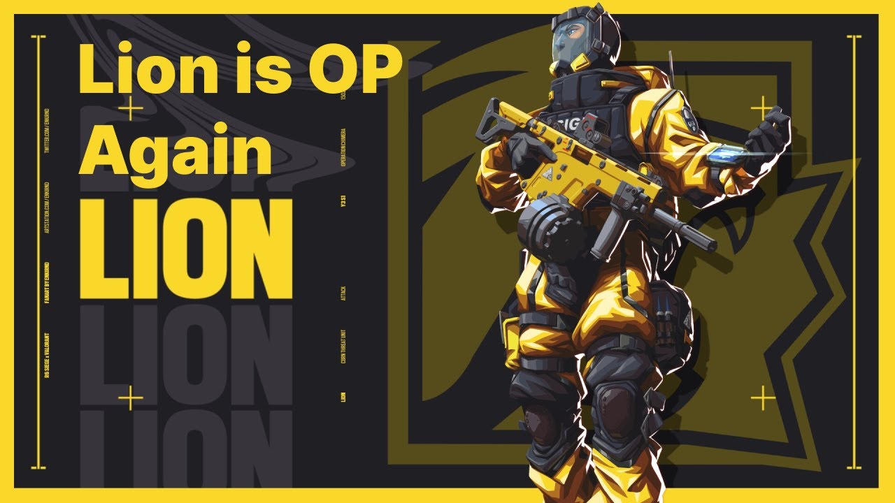 Lion is OP Again in Rainbow Six Siege PART 2 #r6s #lion #op - YouTube