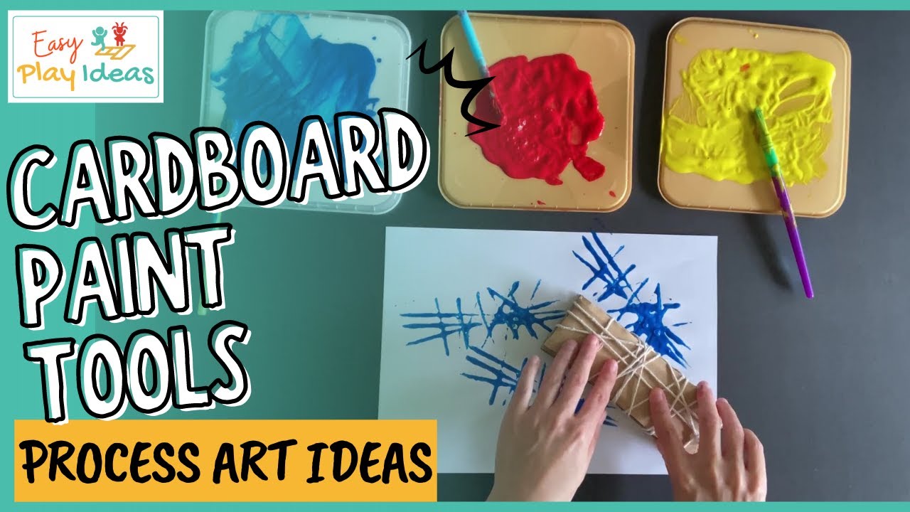 PLAY INSPIRATION | DIY Cardboard Tools for Painting: Unleash Your ...