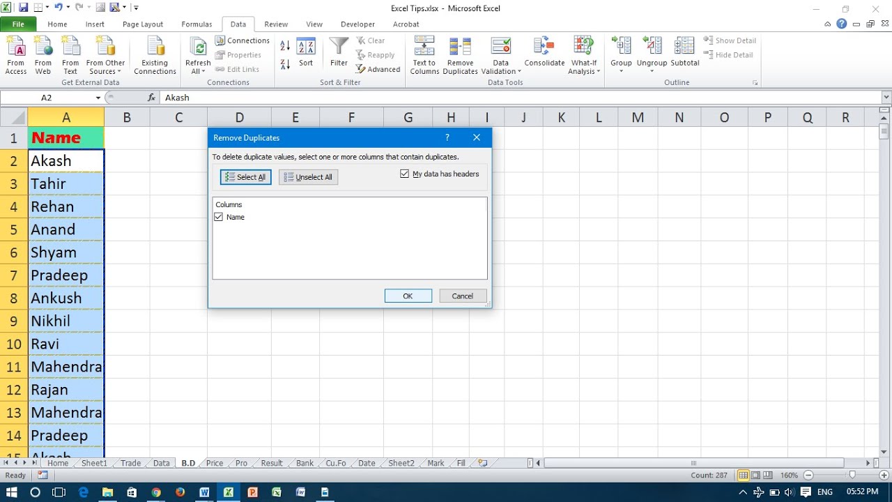 Remove Duplicate Values In Microsoft Excel YouTube remove-duplicate-values-in-microsoft-excel-youtube