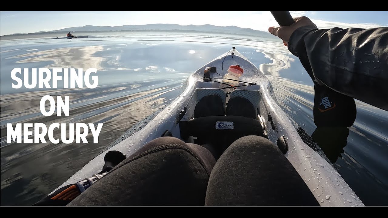 Surfing on Mercury: Surfski and OC1 wave riding on Lake Champlain - YouTube