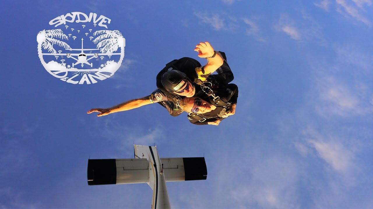 Danielle Does a Sunset Skydive - YouTube