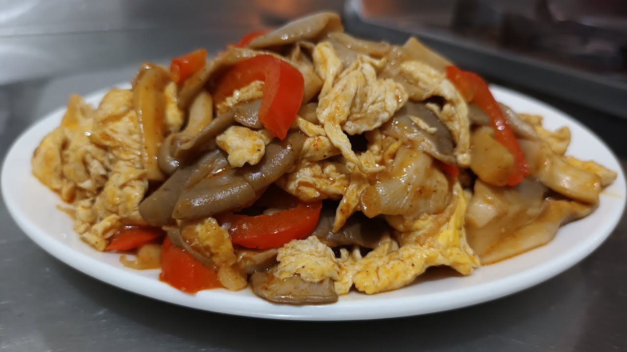 RESEP TUMIS JAMUR TELUR ENAK DAN BIKIN NAGIH - YouTube