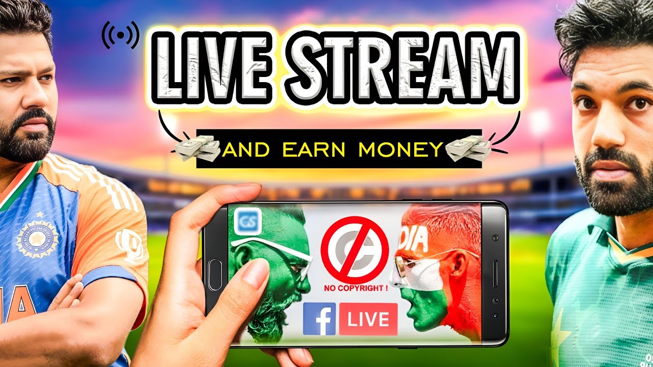 🔴 How to Live Stream Cricket Match on Facebook and YouTube |live ...