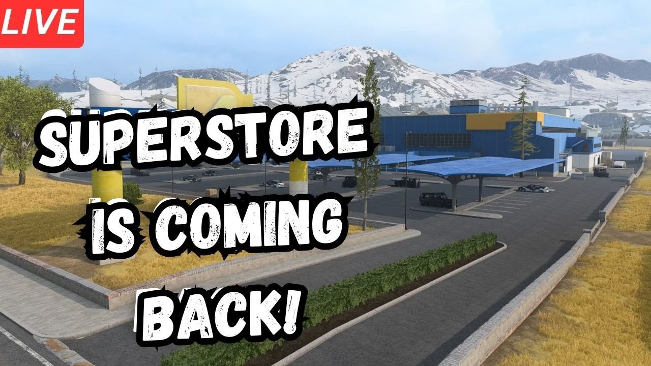 🔴LIVE - Call Of Duty Warzone 3 -- SUPERSTORE IS COMING BACK??? BIG ...