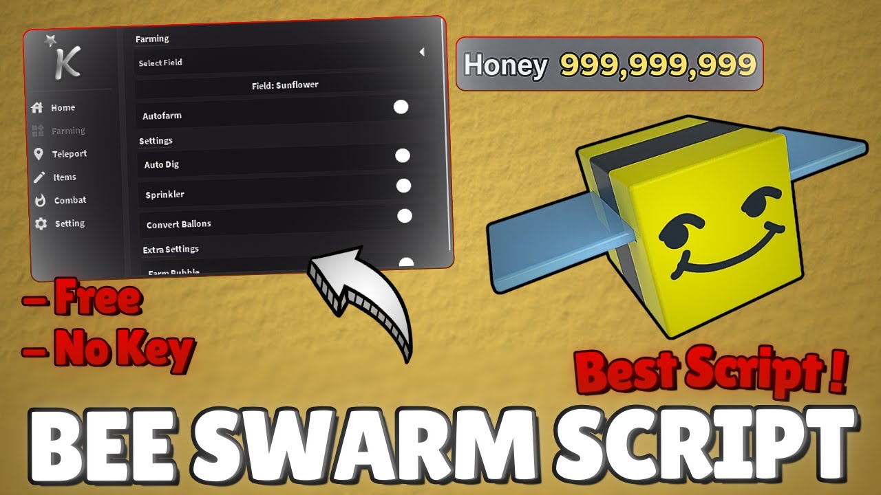 *NEW* Bee Swarm Simulator OP Script ( Insane Auto Farm, OP Bees ...