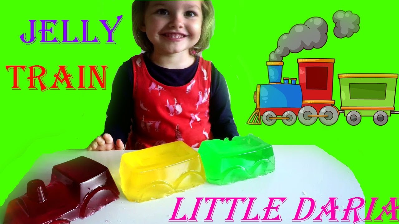 DIY - Поезд из желе. Как зделать своими руками. Jelly Train. - YouTube