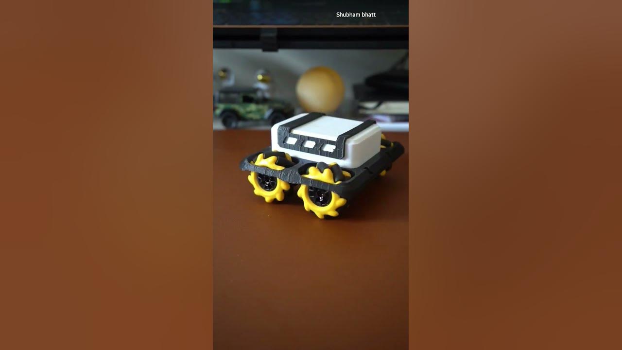 ESP32 wifi control mecanum wheel robot #robotics - YouTube