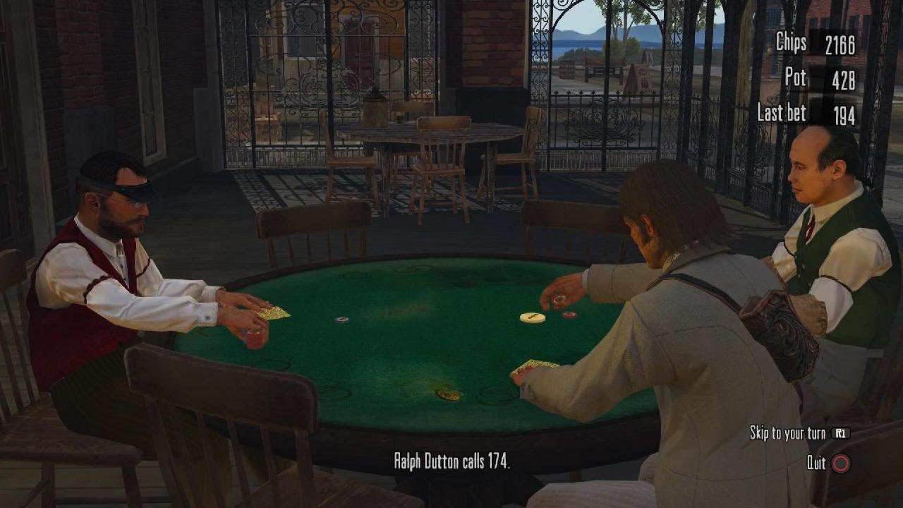 Red Dead Redemption poker win - YouTube