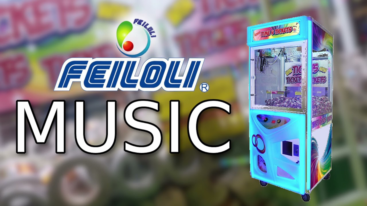 FEILOLI Smart Industries Ticket Time Claw Machine MUSIC - YouTube