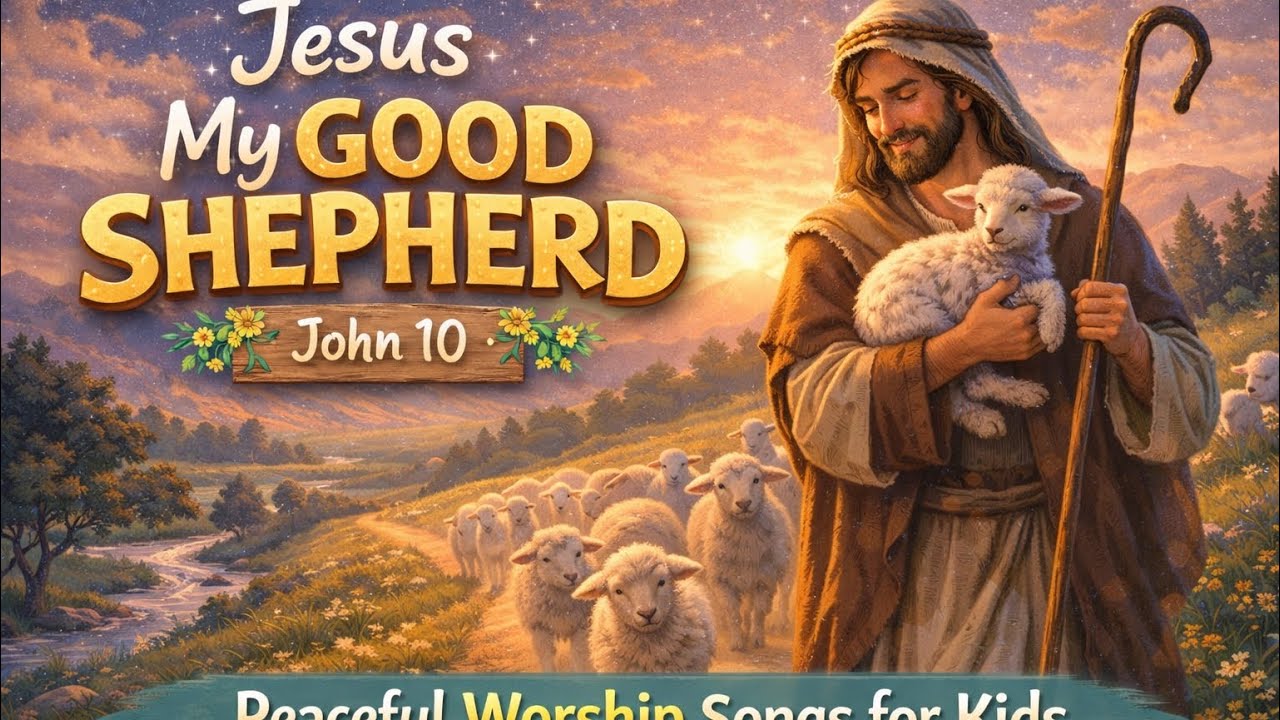 Jesus Is My Good Shepherd | John 10 | Kids Worship Songs | Peaceful ...
