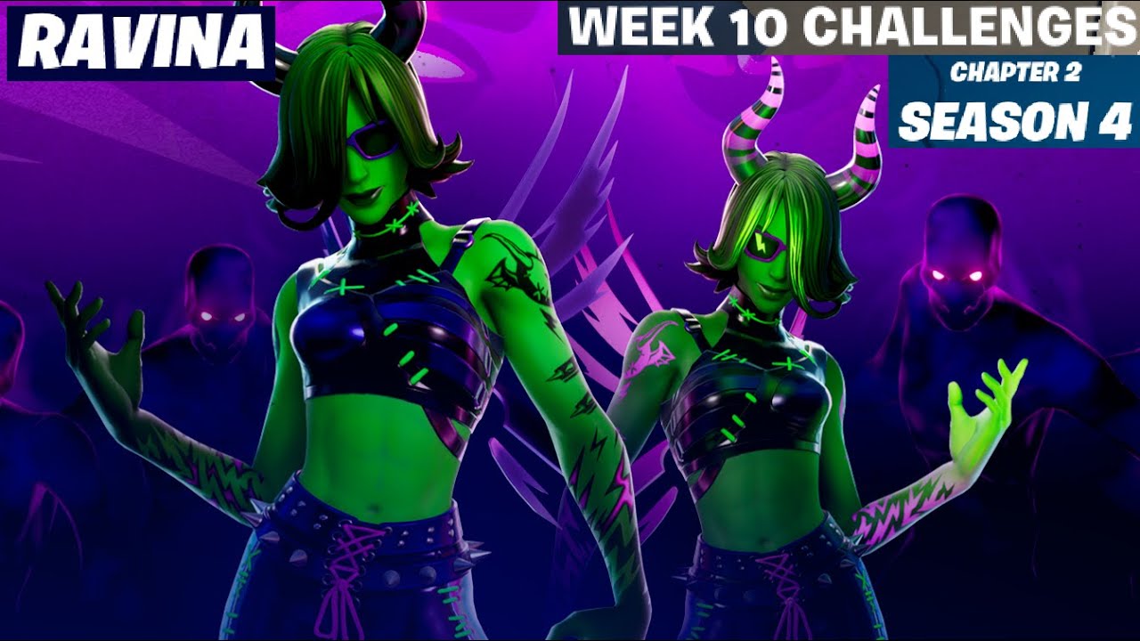 Fortnite | Week 10 Challenges Ravina And The Good Doctor 😎 - YouTube
