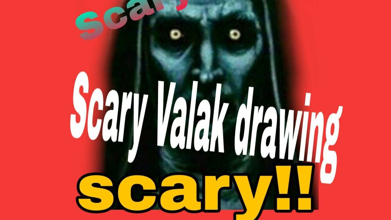 How to draw valak!!! - YouTube