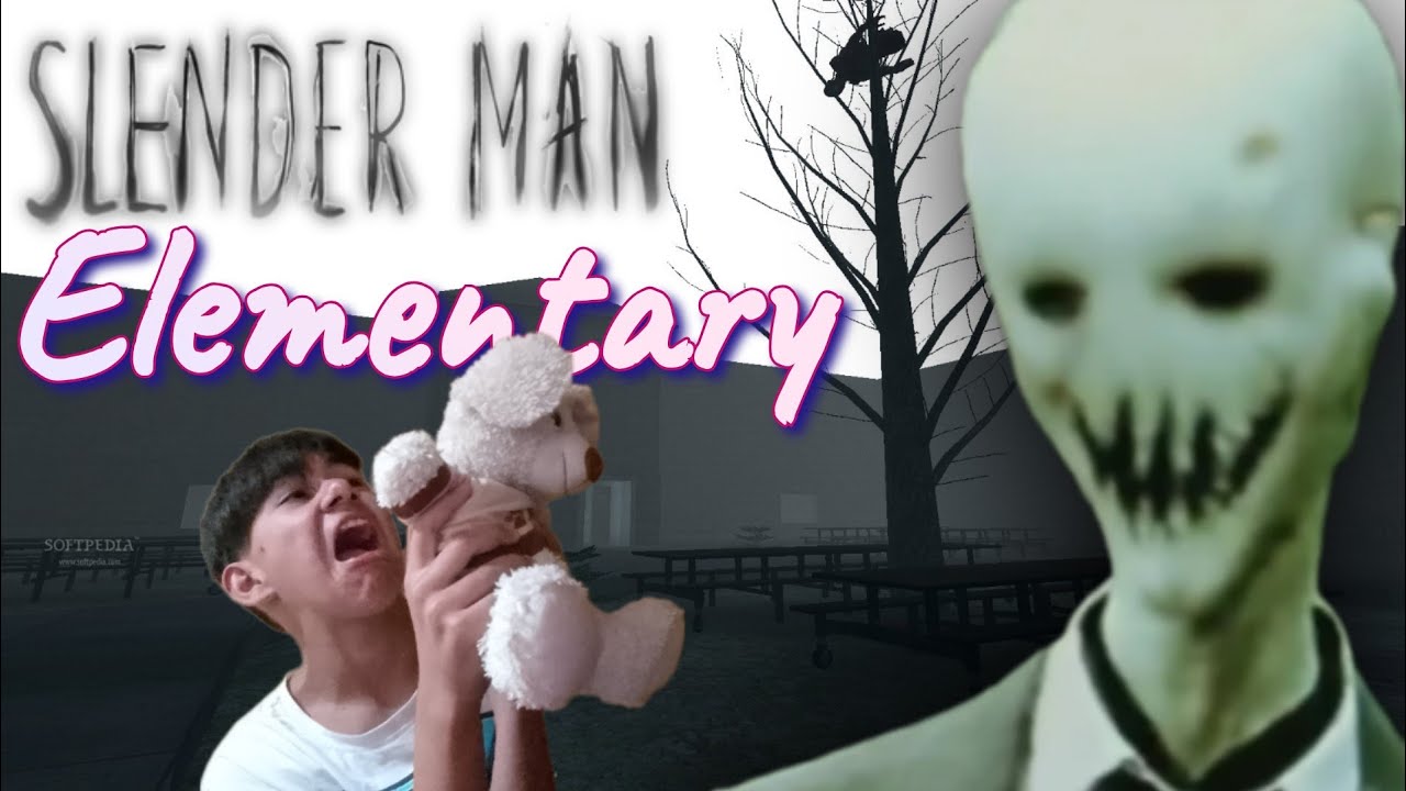 slender man elementary !!toma tu peluche!! - YouTube