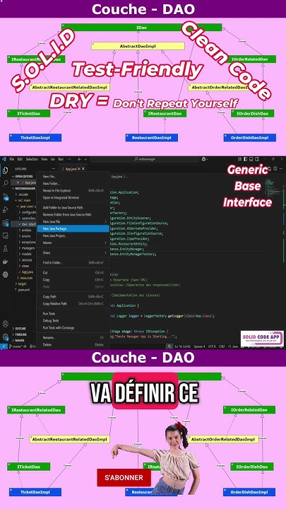 Interface Généric IDao - DAO - Data Access Object - YouTube
