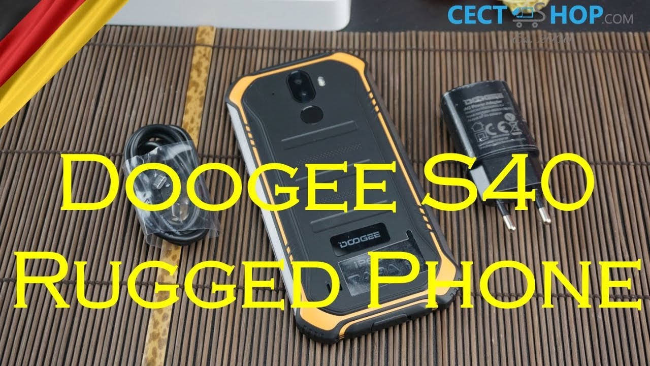 Doogee S40 Unboxing & Hands-On | CECT-Shop.com - YouTube