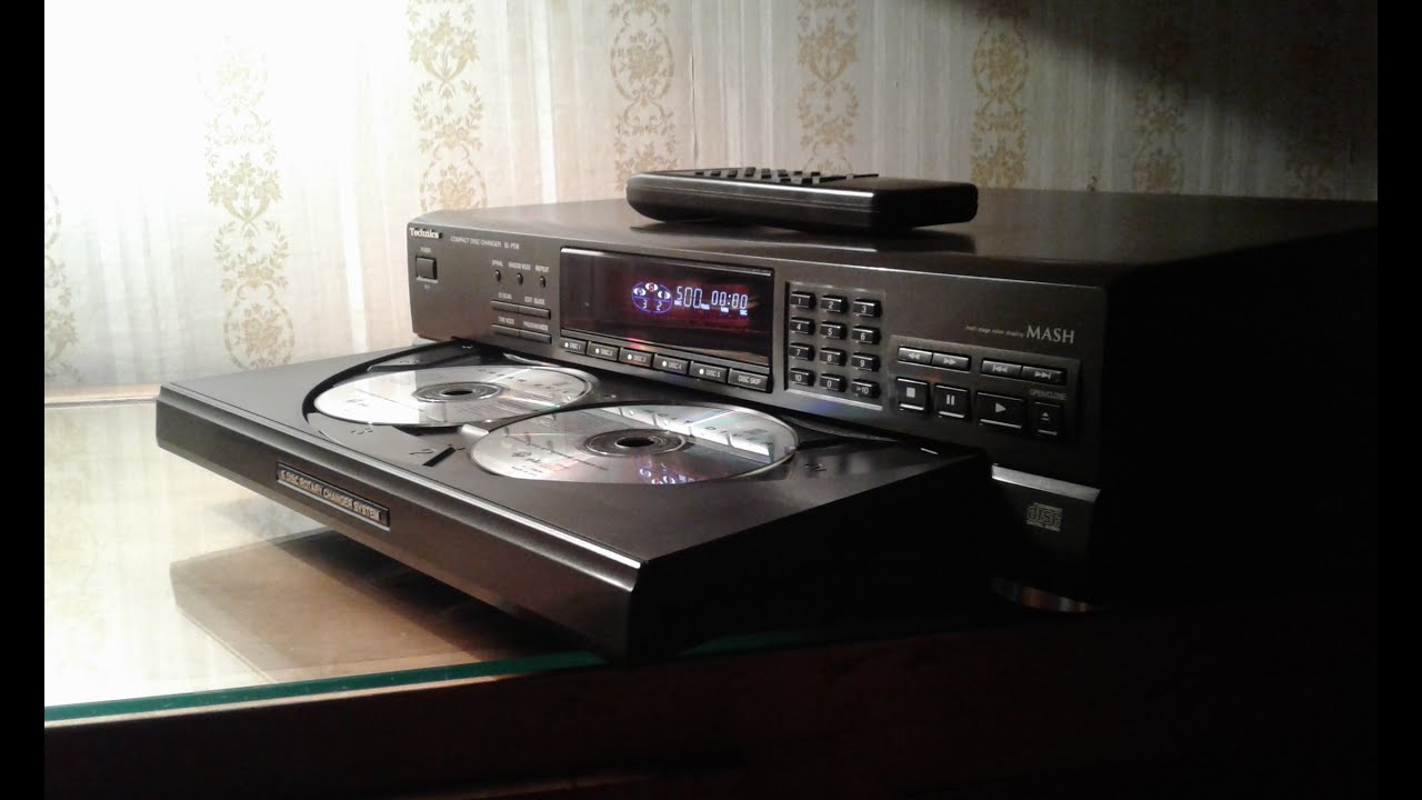 Compact Disc Changer Technics SL-PD8 1997 - YouTube