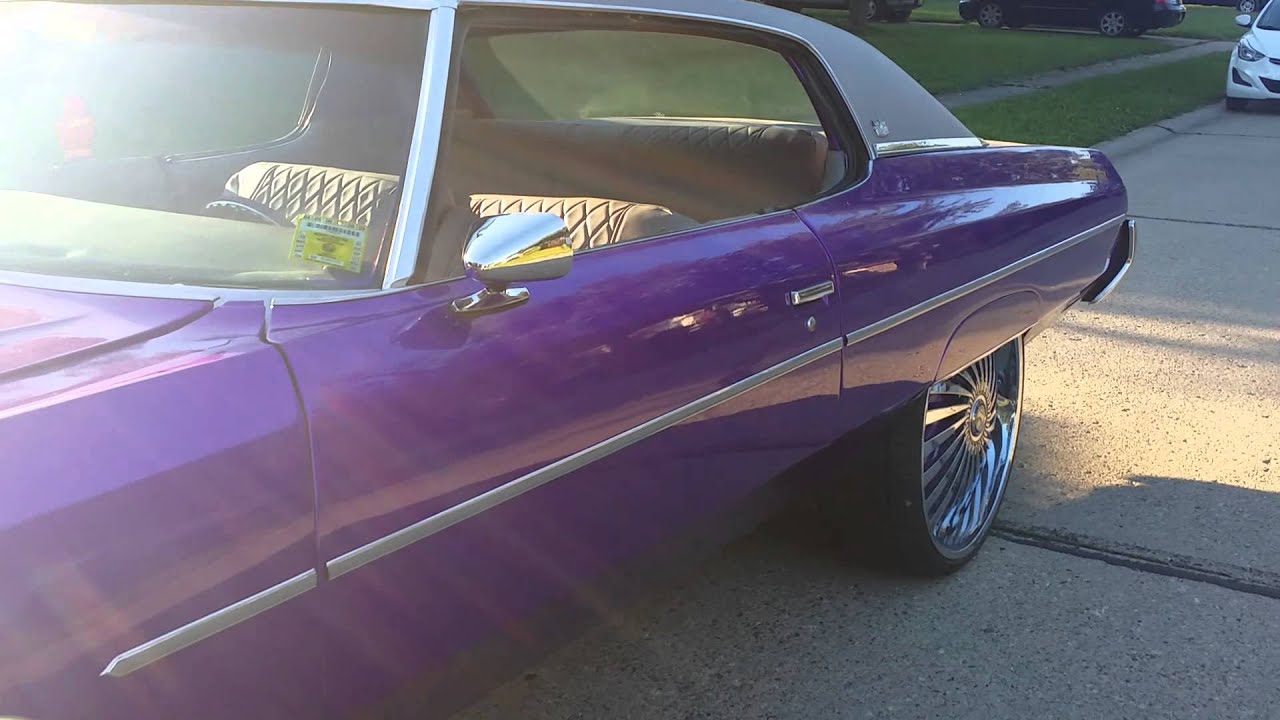 '73 HT Donk on 28" DUB Swyrls - YouTube