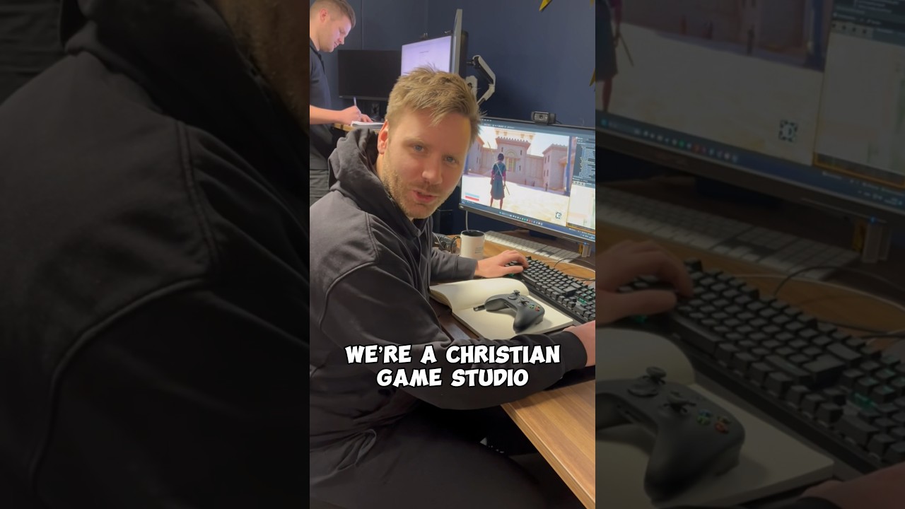 We’re a Christian game studio, there are not many of us around… # ...