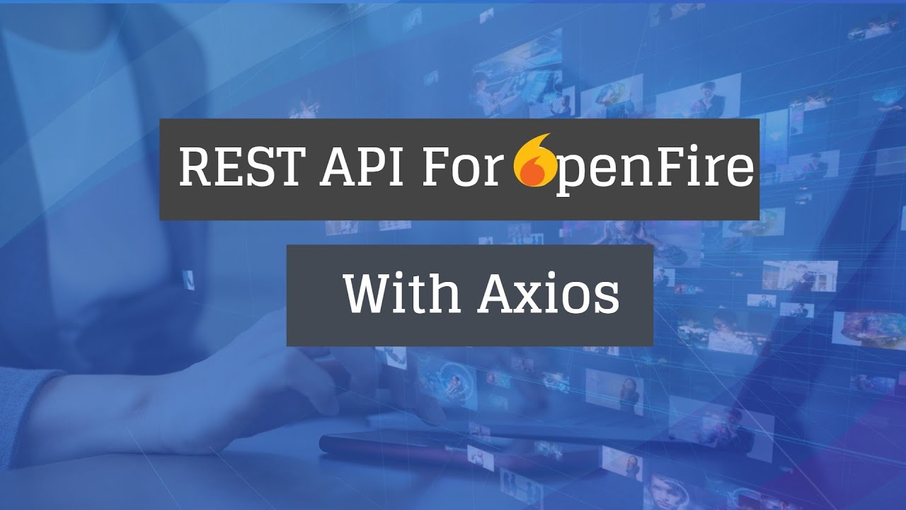 Rest API for Openfire with Axios - YouTube