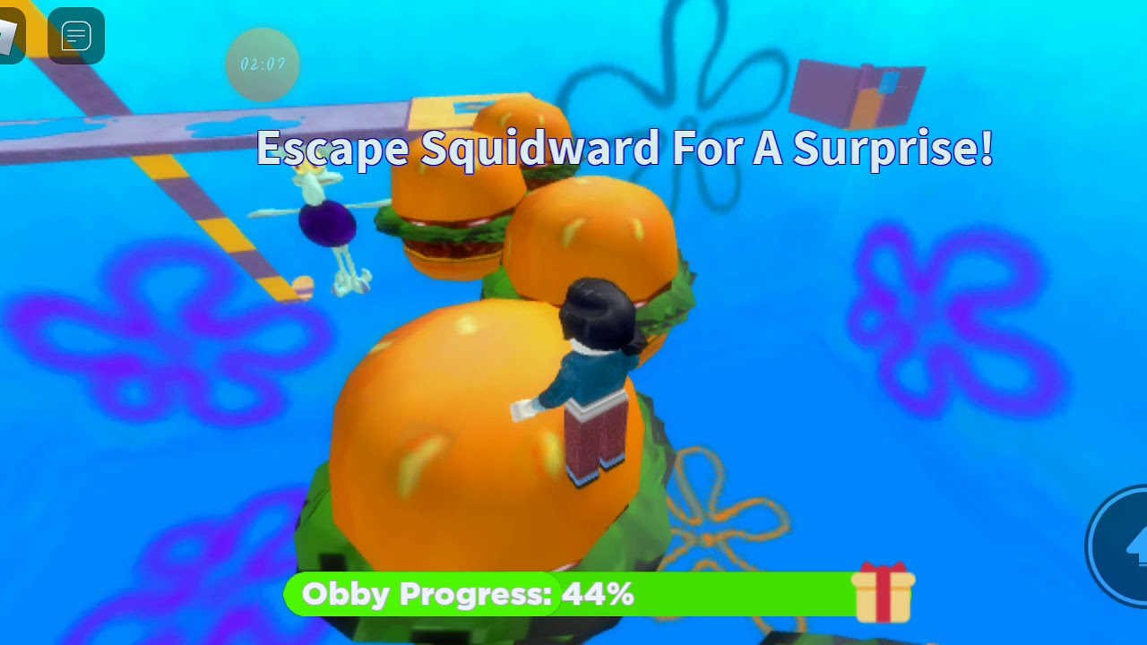ROBLOX Game / Escape Squidward Obby stage 1 - YouTube