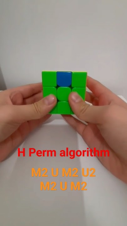 H perm PLL algorithm #keşfet #rubikcube #rubik #youtubeshorts #shortvideo #rubikscube #shorts # ...