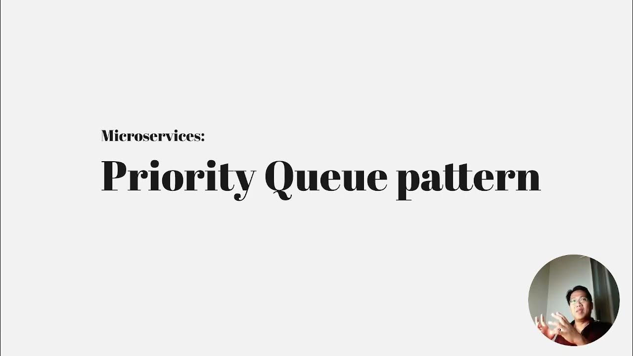 Microservices design pattern： Prioritised Queue Pattern ｜ #CodeKiemCom - YouTube
