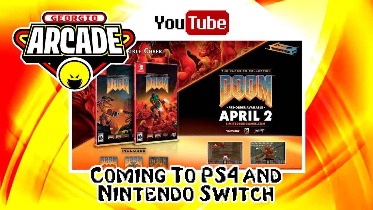 DOOM The Classics Collection Coming To Nintendo Switch And PS4 - YouTube
