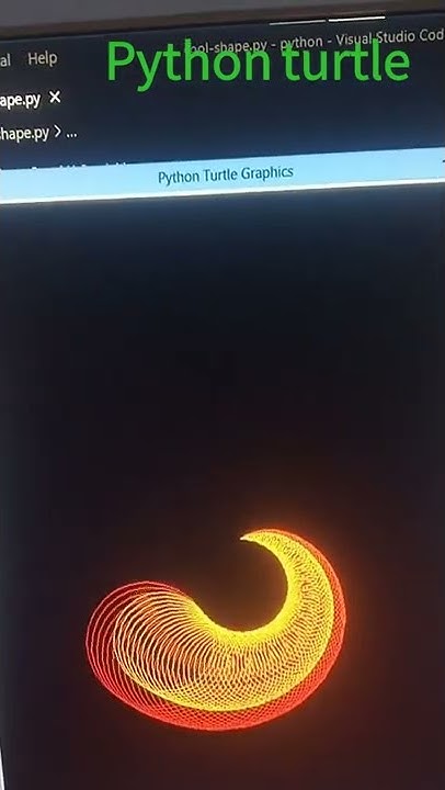 Cool Trick Of Python Turtle Pythoncoding Pythonturtle Code In Description Youtube