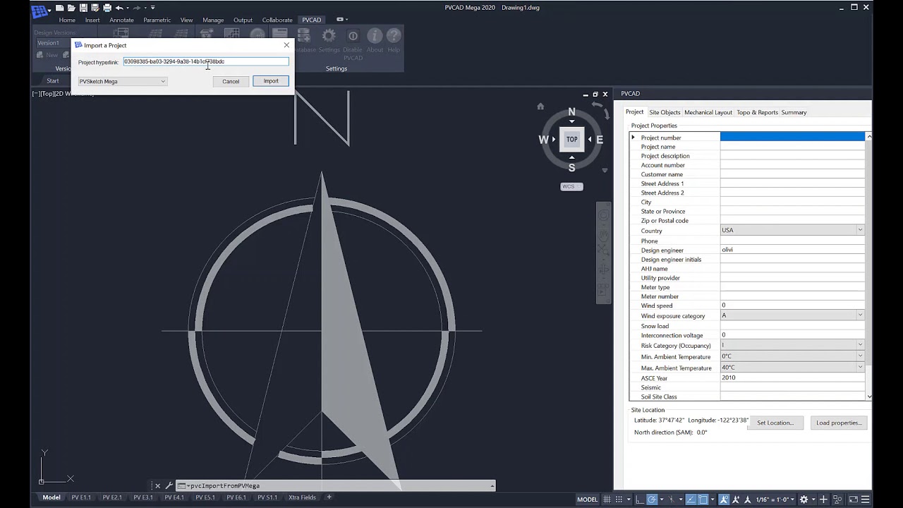 Solar Design University: PVSketch Mega - 3.6 - Export to PVCAD Mega ...