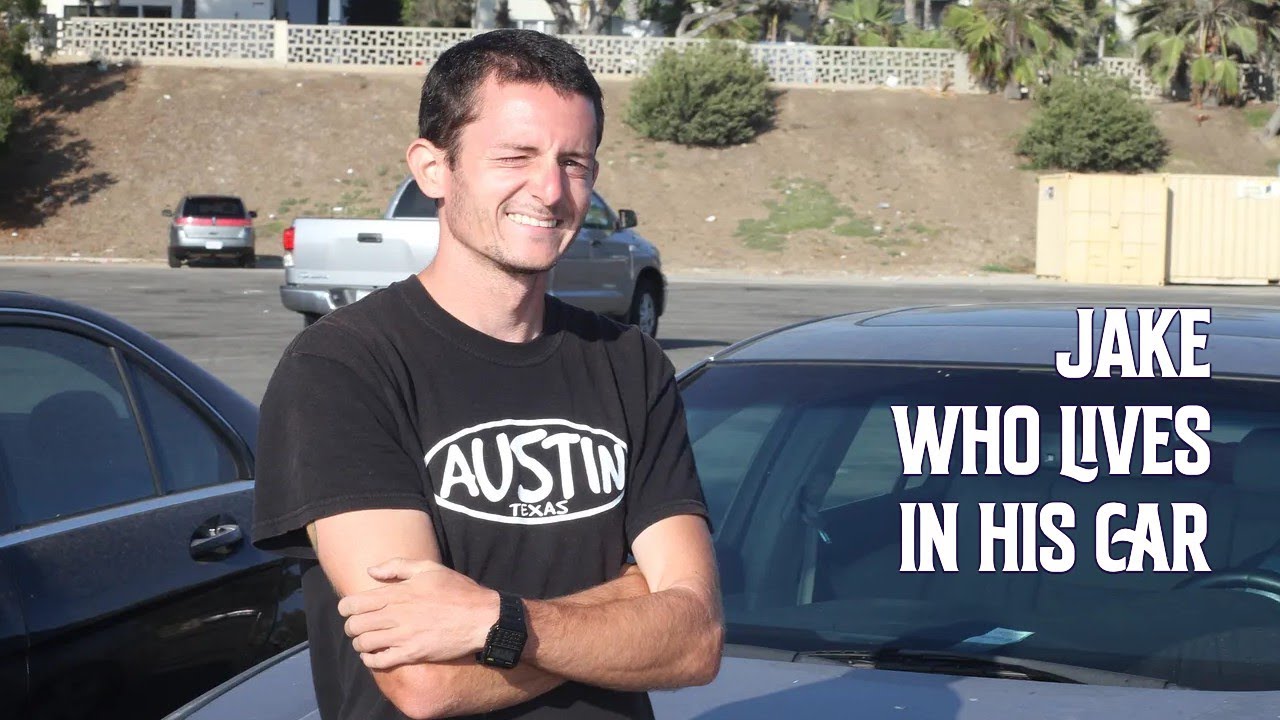 Jake McCollum - Venice - Sleeps in His Car, But is he Free? - YouTube