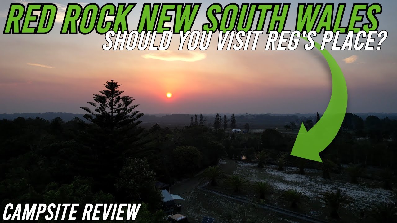 Hip Camp Review - Reg's Place - Red Rock NSW Coffs Coast - YouTube