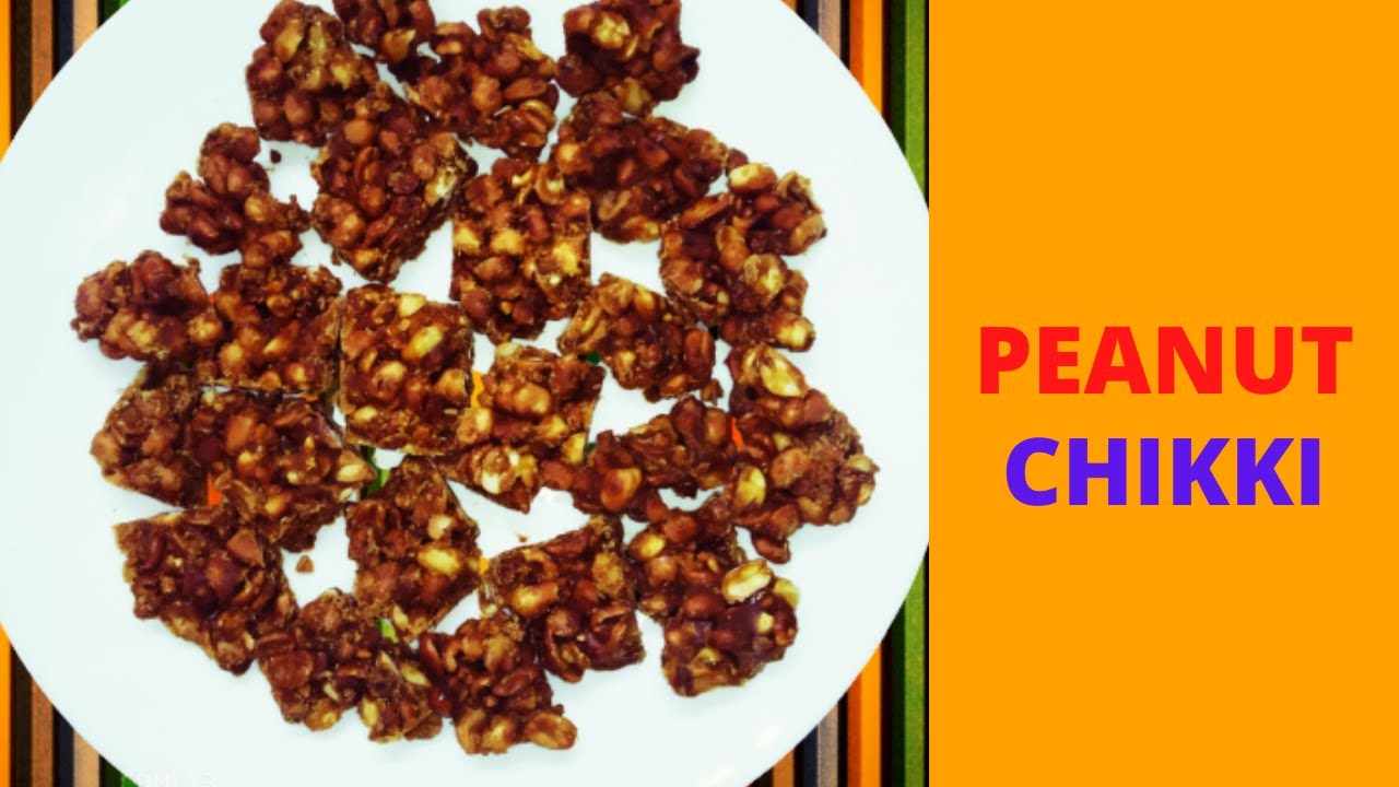 how to make peanut chikki II kappalandi mittai ll homemade ...
