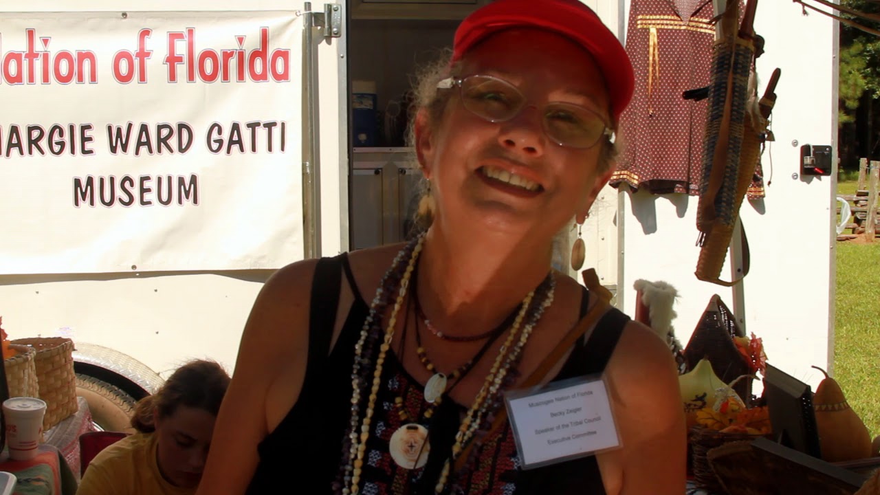 Elizabeth Becky Zeigler - Muscogee Nation of Florida - YouTube