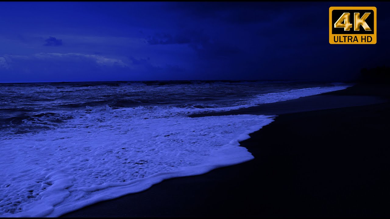 Ocean Waves For Deep Sleeping 10 Hours - Ocean Waves at Night Relax, Heal, and Overcome Anxiety ...