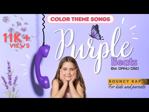 Purple Beats, Color Theme Song for Kids and Parents, Exploring Colors ...