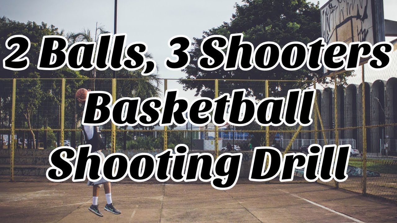 2 Balls, 3 Shooters: Competitive Basketball Shooting Drill - YouTube