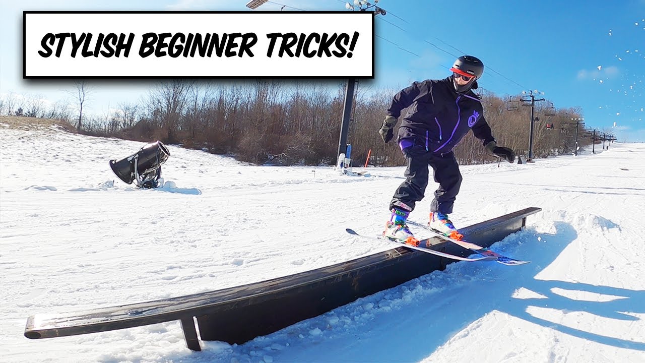 3 STYLISH BEGINNER SKI TRICKS!! - YouTube