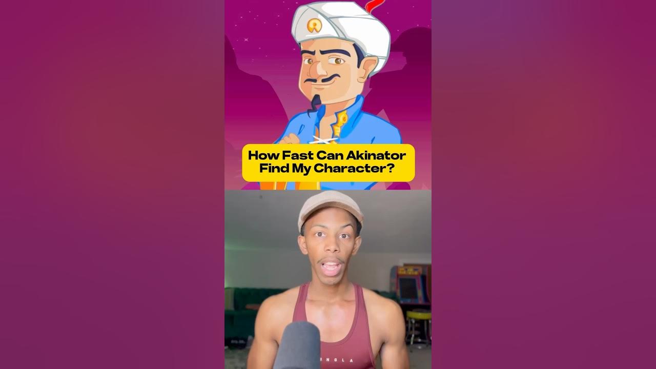 How Fast Can Akinator Find My Character? 🤔 #shorts - YouTube