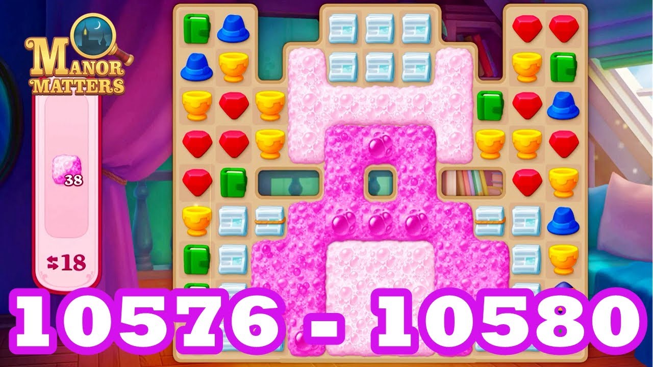 Manor Matters 10576 - 10580 HD Gameplay 3 match Walkthrough | Android ...